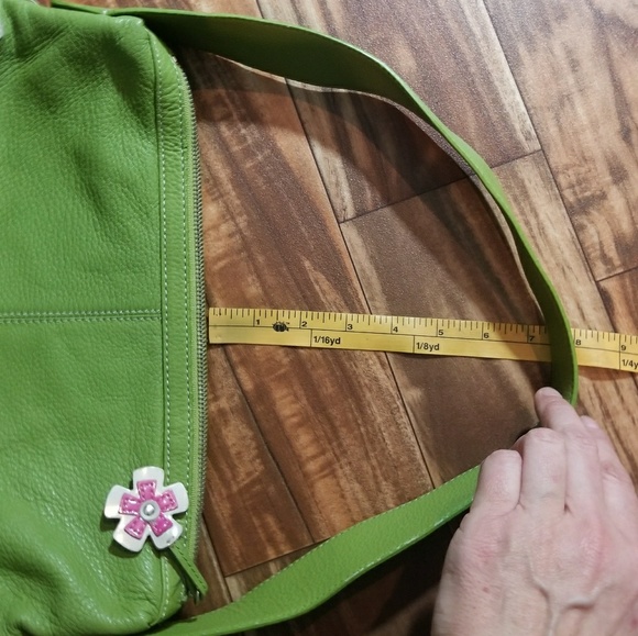 Gianni Bini | Bags | Gianni Bini Green Flower Bag | Poshmark